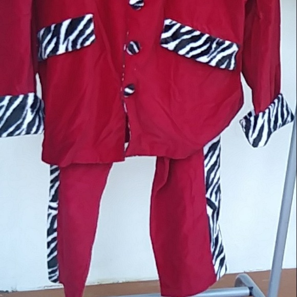 UNBRANDED | Other | Halloween Pimp Costume L Red | Poshmark